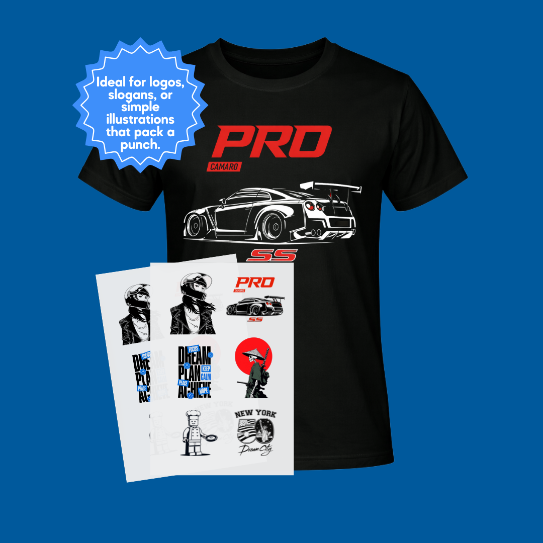 1 to 3 Colors Transfers – Pro World Inc